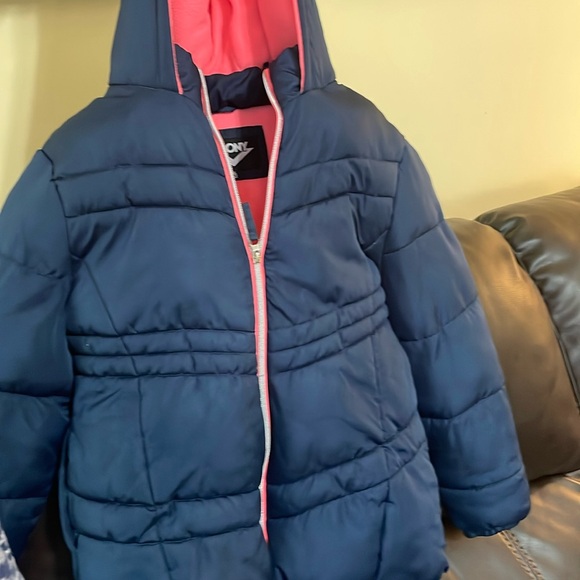 Pony | Jackets & Coats | Girls Puffer Coat A Pretty Dark Blue On The ...